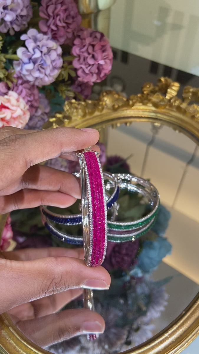 Invisible setting bracelets (Openable) – Belleza Jewels